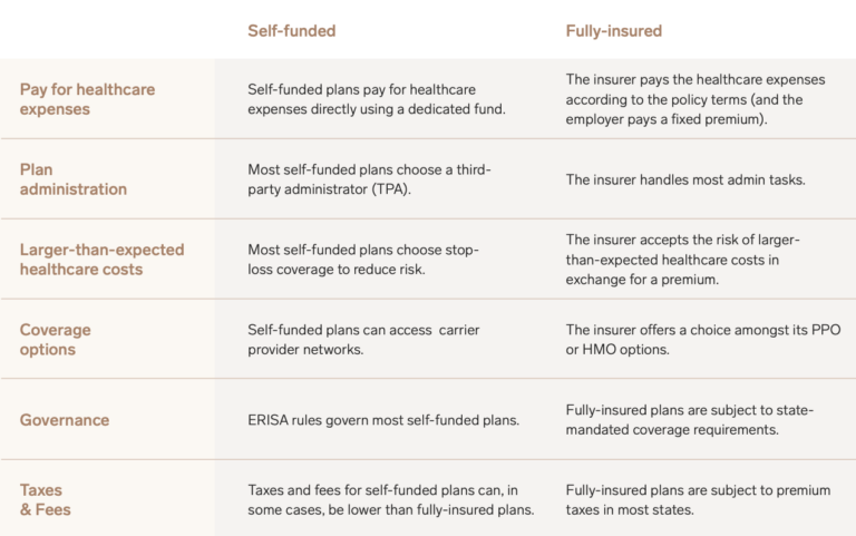 Self-funded or fully-insured health plans: what's best for your company?