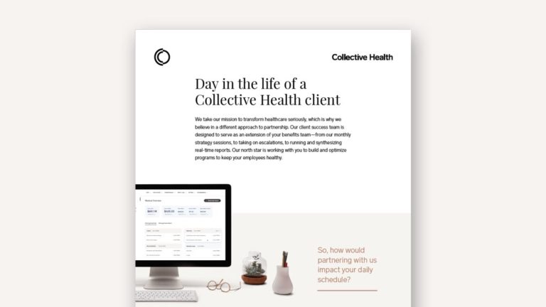 Collective Health Knowledge Center for Employee Health Benefits