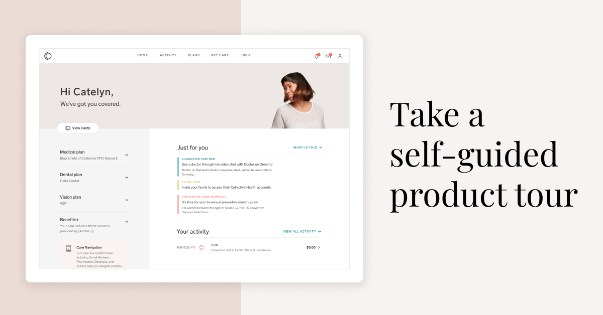 Product Demo: See How Collective Health Works
