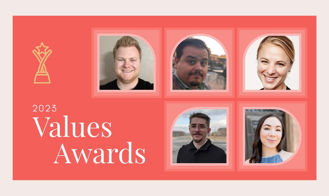 Celebrating the winners of our 2023 Values Awards - Collective Health